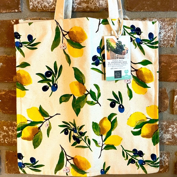 Go Eco Ciroa | Bags | Go Eco Ciroa Xl Shopping Canvas Bag | Poshmark